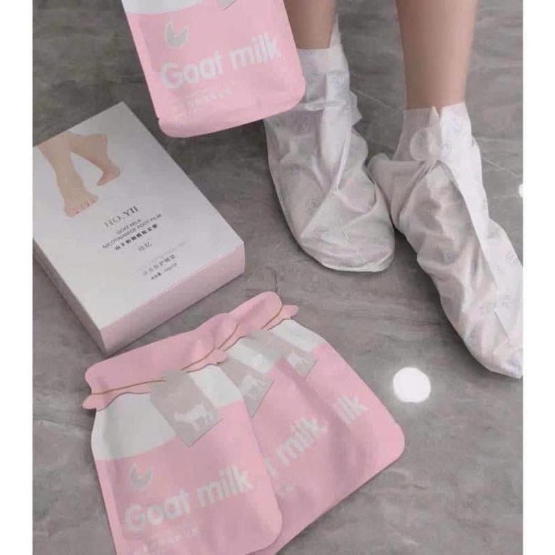 Mặt Nạ Ủ Tay, chân Goat milk - Một hộp có 5 túi nhỏ trong có - TikTok ...