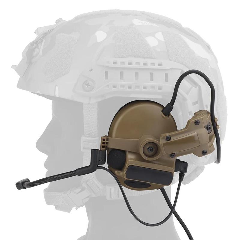 C5 Helmet Noise Reduction Tactical Silicone Headset/Hearing Protection ...