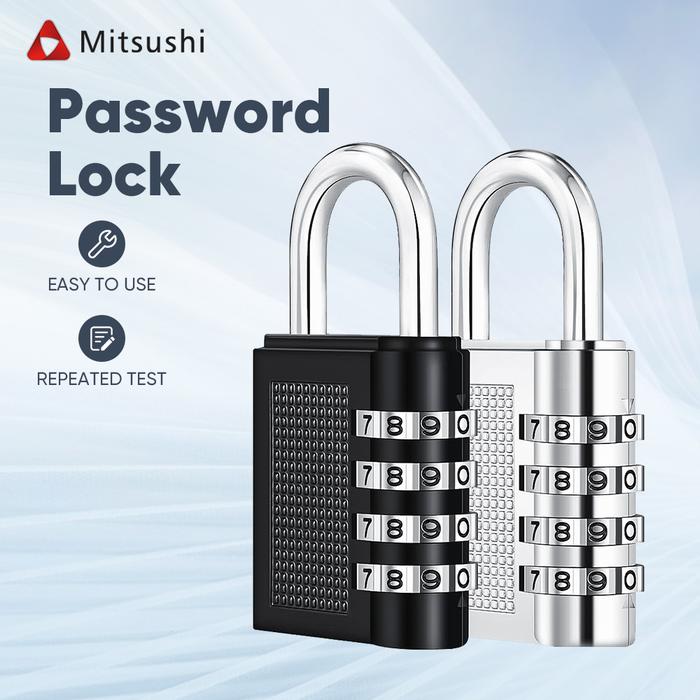 Promo Mitsushi Gembok Password 4 Digit Gembok nomor Password lock ...