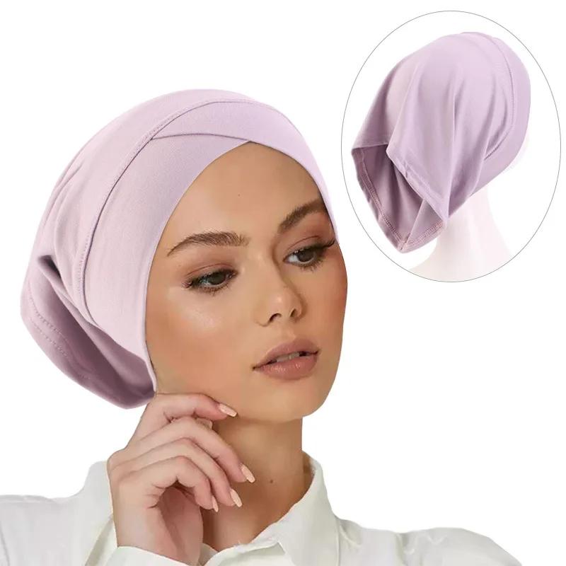 New Muslim Women Hijab Inner Crisscross Forehead Inner for Hijab ...
