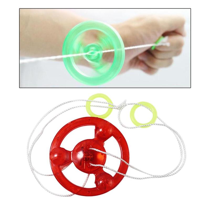 Creative Hand Pull Rope Flywheel Toy Pulling String Flywheel - TikTok ...