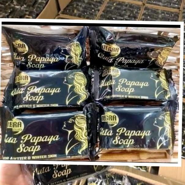 6pcs/pack Original Negra Ultima Gluta Papaya Soap Body Care Skin ...