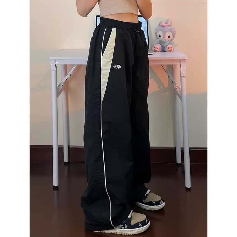 Seluar Trek, Gaya Hip Hop Retro Harajuku, Pinggang Bergetah, - TikTok ...