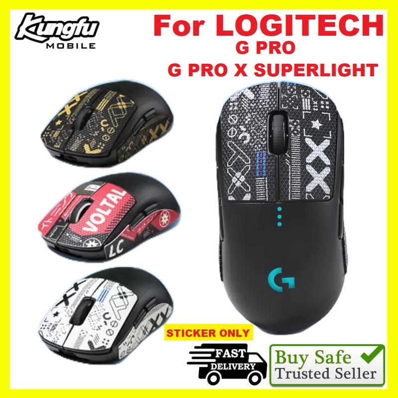 KFM Mouse Grip Tape Skate Sticker Non Slip/ Anti Sweat For Logitech - TikTok Shop Malaysia