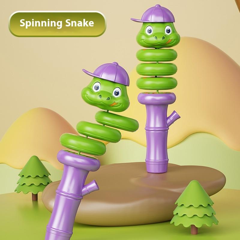 Swing whistle snake twisting snake toy decompression balance - TikTok ...