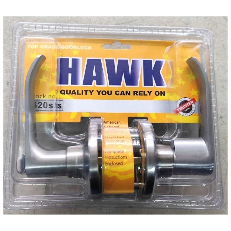 HAWK DOOR KNOB LOCK SET STAINLESS - TikTok Shop Philippines