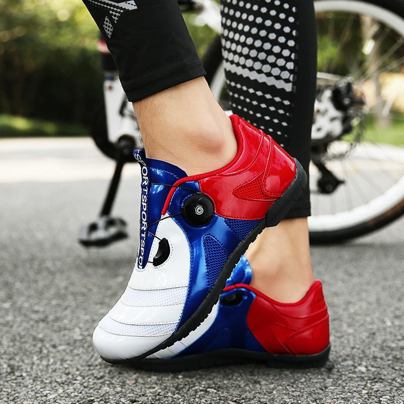 36-47 Cycling Shoes Men Women Breathable Pro Self-Locking Cycling ...