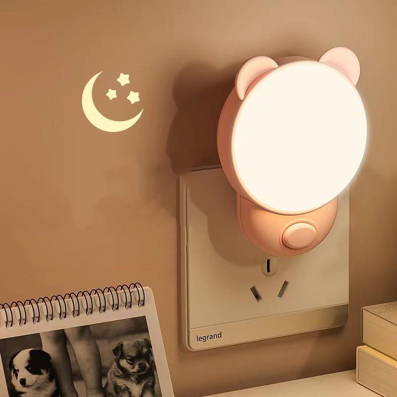 LED Lampu Tidur Night Light Lampu Malam LED 2 Warna Karakter - Shop ...