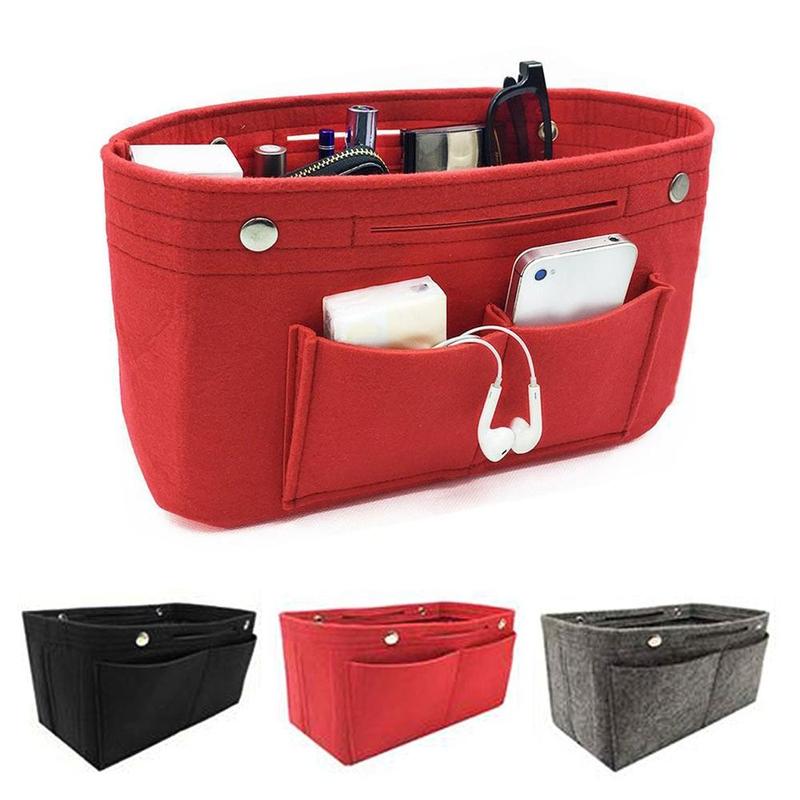 Confidential Pouch Travel Bag Insert Purse Liner Handbag Insert Bag ...