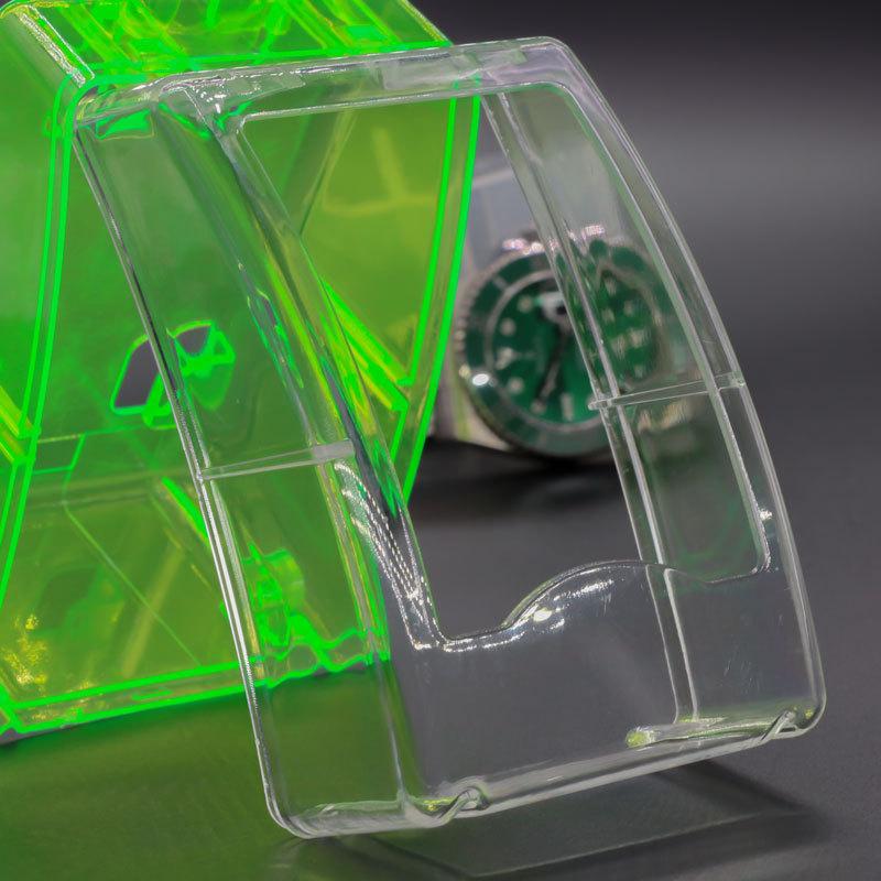 Watch Display Box Transparent PS Plastic Box Jewelry Storage - TikTok ...