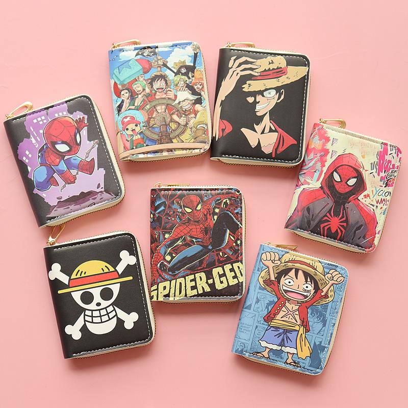 Dompet Kanak-kanak, Lelaki, Reka Bentuk Comel Kartun Anime, Pendek ...