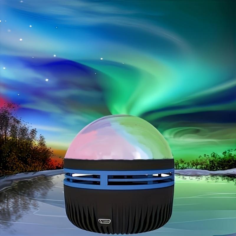 New Galactic Bliss LED Star Projector - USB-Powered Night Light for ...