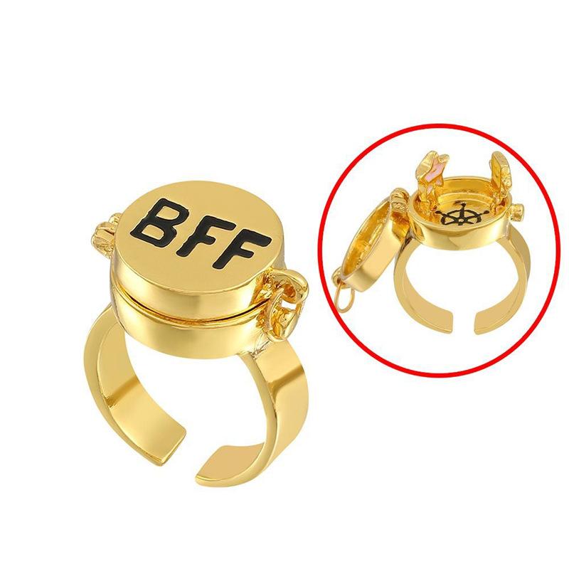 Patrick Star Ring Friendship Ring BFF Open Xiaohongshu SpongeBob ...