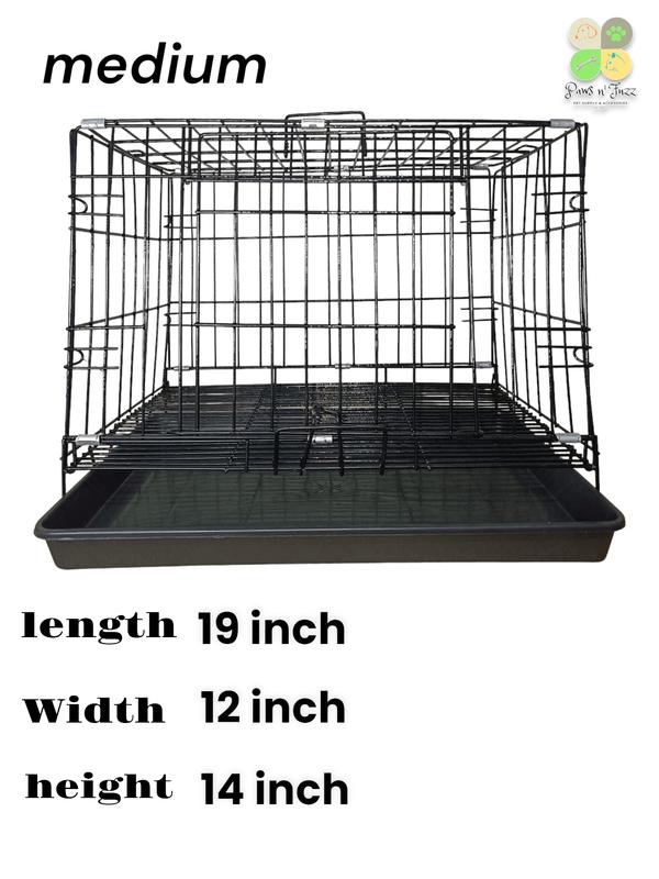 Collapsible Dog Cage Medium ( Lenght: 1ft 7inch, Width: 12.5ich ...