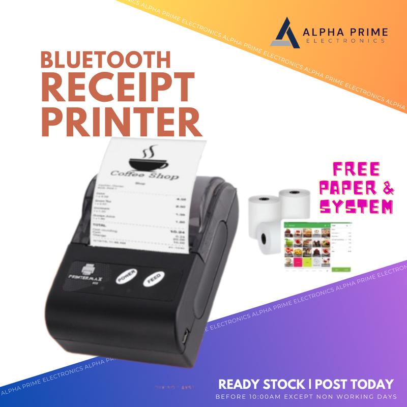 PRINTERMAX Bluetooth Receipt Printer SRS Thermal Resit 58mm Print ...