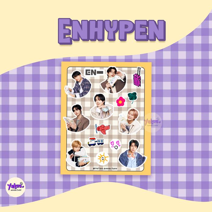 Jual Sticker Decor KPOP Mini BTS / TXT/ Enhypen Dekorasi - Enhypen ...
