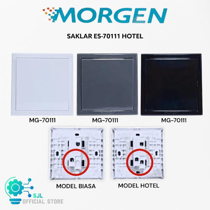 Jual Morgen Saklar MODEL HOTEL Dua Way Switch untuk Tangga dan Koridor ...