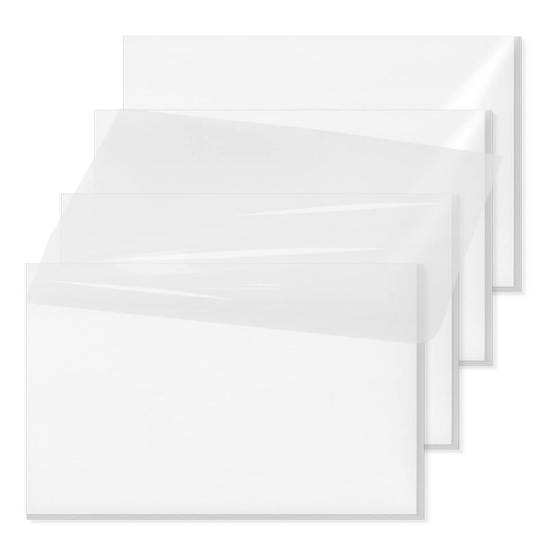3x5 Inch Transparent Sticky Notes 200 Sheets Large Translucent Self ...