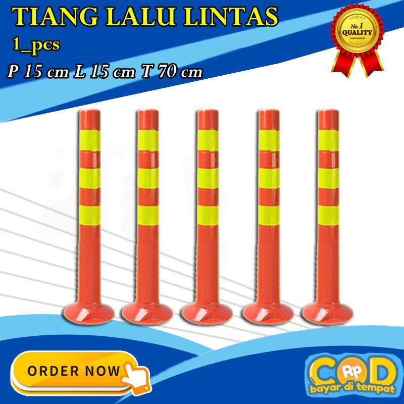 TIANG LALU LINTAS 70CM / TIANG PVC ANTI PECAH / TRAFFIC SAFETY - Shop ...