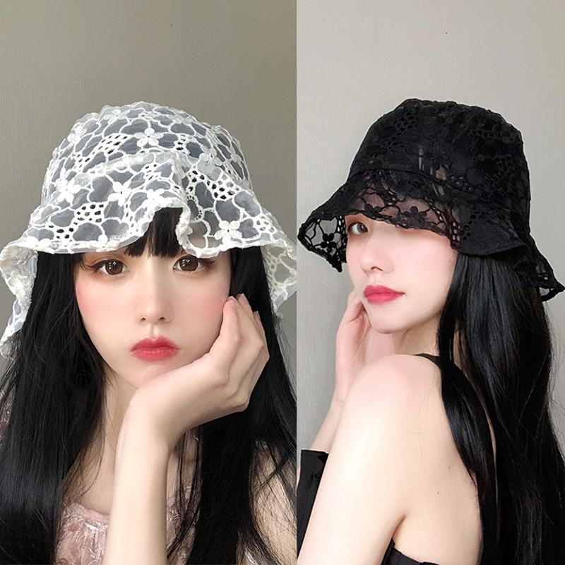 Topi Renda, Manis dan Comel, Rekaan Bunga Berongga, Topi Baldi ...