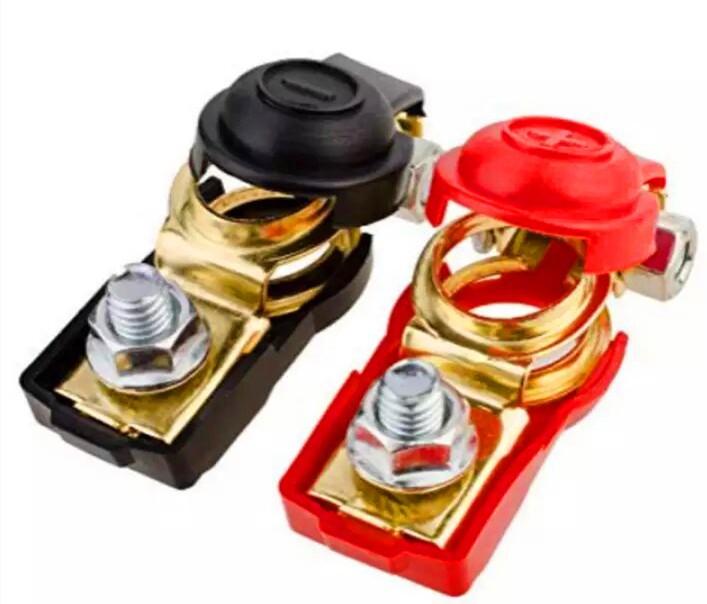 Car Battery Terminal Clamp 2pcs/set Big Head Negative (Black - TikTok ...