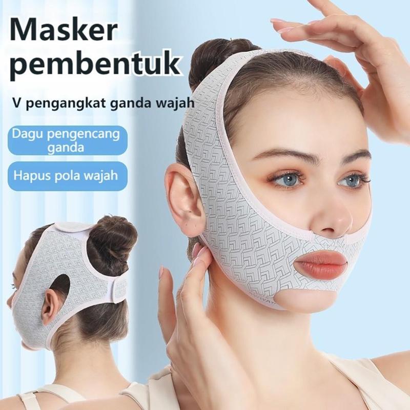 Masker Pembentuk Wajah Face Bandage V Line Cheek Chin Neck Shaper ...