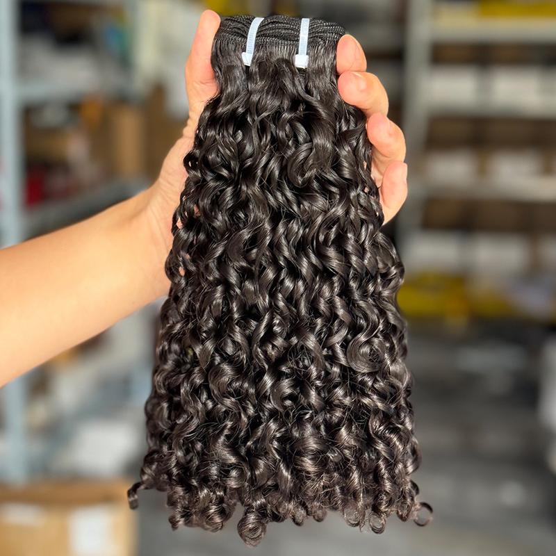 12A Double Drawn Curls Human Hair Attachment 100% Human Hair - TikTok ...