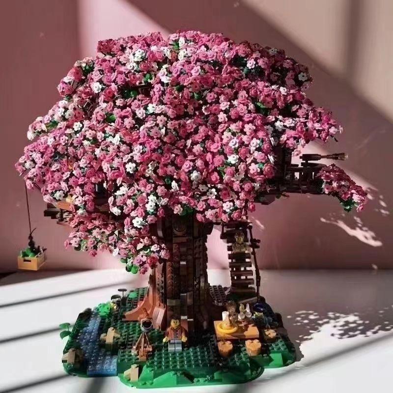 Versi Sakura Tree House Lego, Serasi dengan Blok Bangunan Lego ...