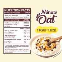Promo MINUTE OAT Mix All Variant 4pcs x 65gr - Meal Replacement Instant ...