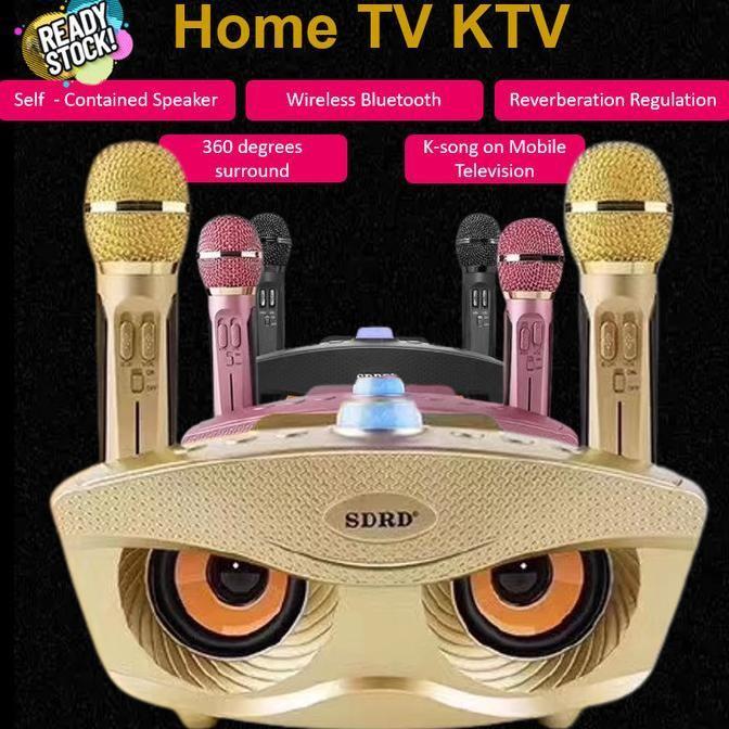 20W Bass Sound Family KTV SD306 plus 2-in-1 Portable Karaoke - TikTok ...