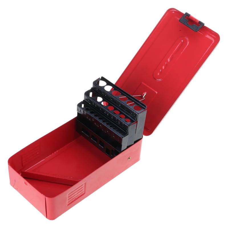 Iron Drill Bit Storage Case with Scale Marks Empty Drill Bit - TikTok ...