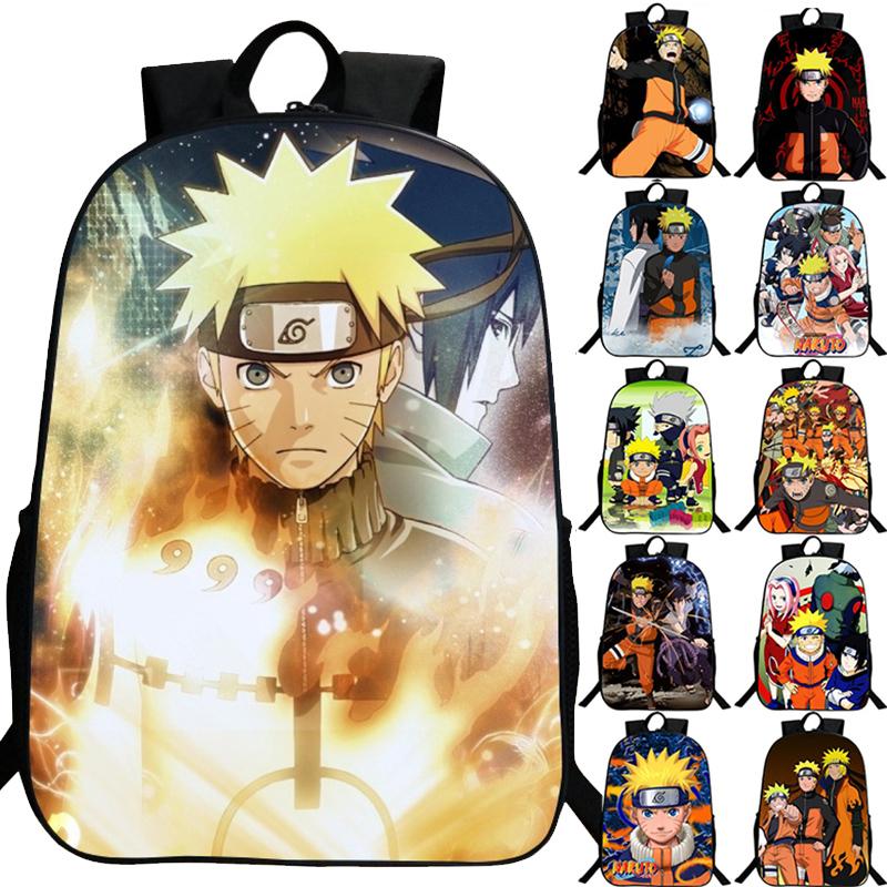 Fashionable Naruto Kakashi Backpack Featuring Smooth Zipper And ...
