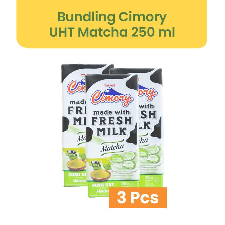 Bundle - 3 x Cimory UHT Matcha 250 ml - Shop | Tokopedia