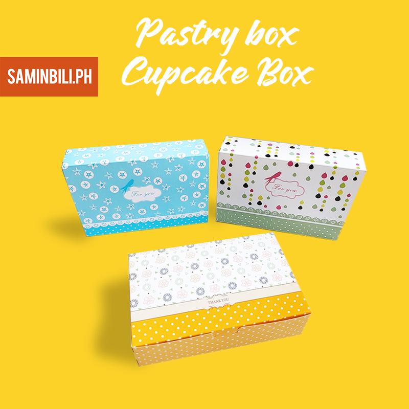 Pastry Box Cupcake Box Muffin Brownie Box Cookie Box Printed - TikTok ...