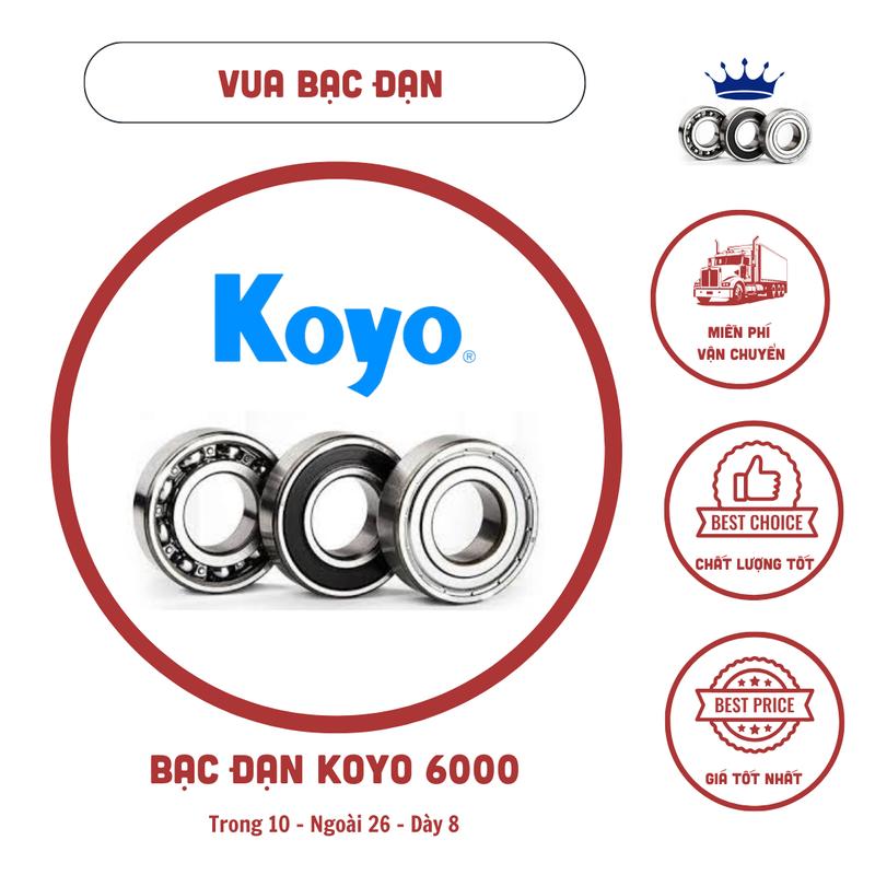 Bạc Đạn KOYO 6000 6001 6002 6003 6004 6005 6006 6007 6008 6009 - TikTok Shop Vietnam