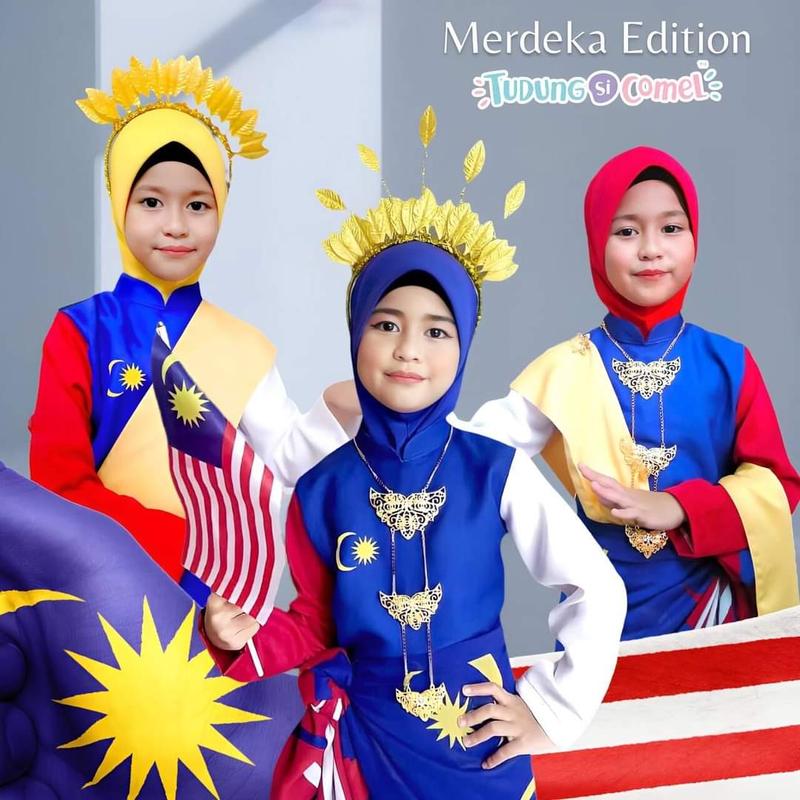 MERDEKA EDITION TUDUNG SI COMEL - TikTok Shop Malaysia