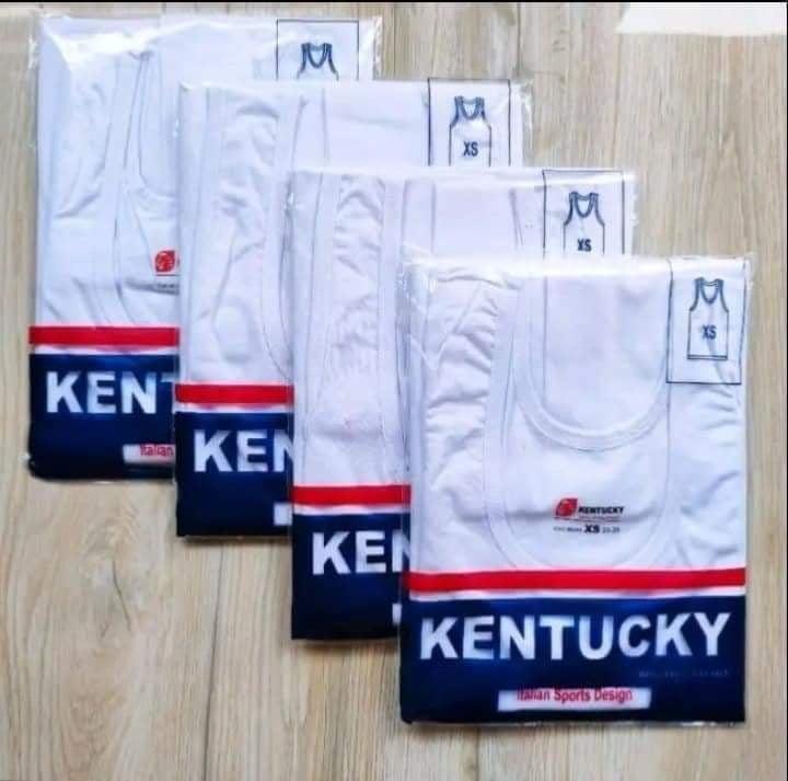 1 pc. Kentucky Sando Adult White Original Cotton Menswear Men's ...