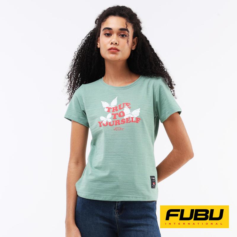 Fubu Girls Round Neck Streaky Short Sleeve QST03-0021 - TikTok Shop ...