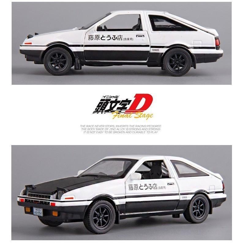 Diecast Alloy Car Toyota AE86 Initial D Diecast Car Scale 1:32 - TikTok ...