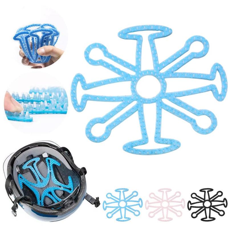 Flexible Helmet Anti-deformation Silicone Pad Ventilation Helmet ...