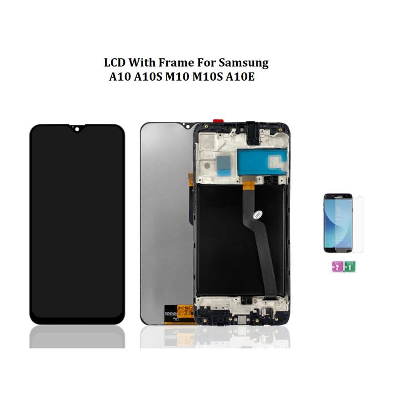 หน้าจอโทรศัพท์ จอ LCD พร้อมกรอบ, สำหรับ Samsung A10, A10S, M10 ...