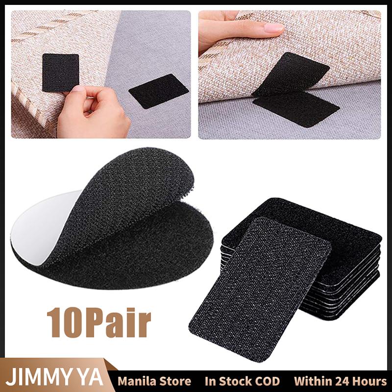 10Pair Velcro Sticker Strong Self Sdhesive Hook Double Sided - TikTok ...