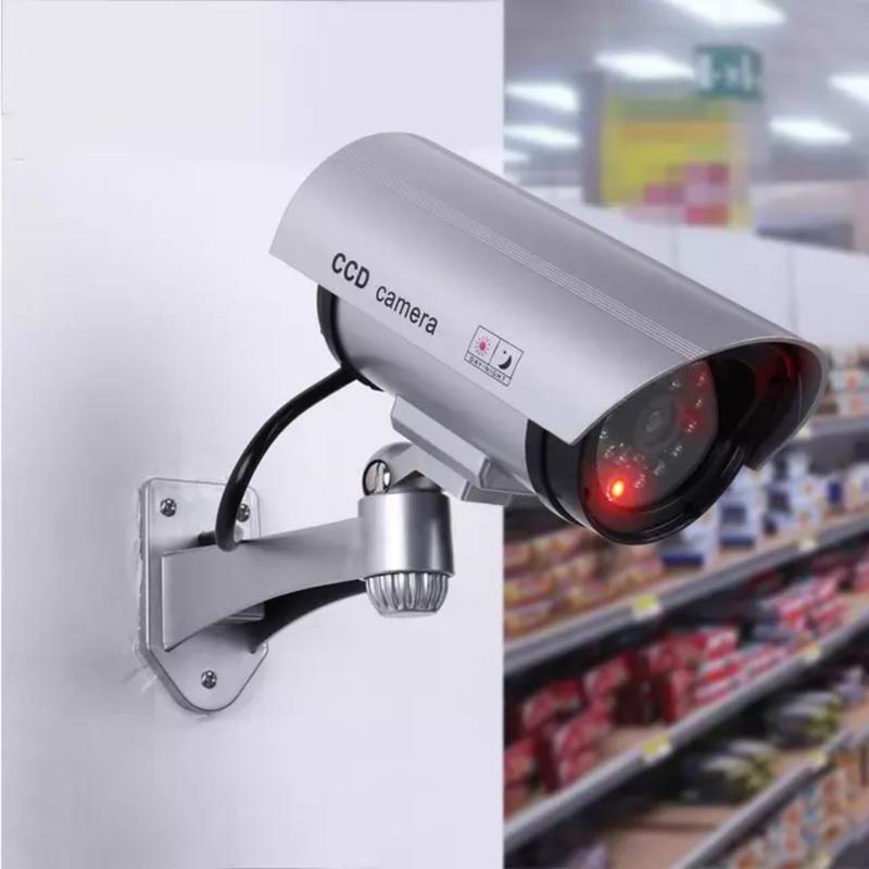 mega cctv Outdoor Dummy Fake Security Camera Fake Bullet Camera ...