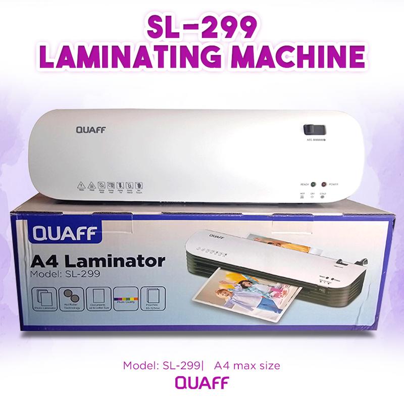 QUAFF SL299 A4 Laminator Hot and Cold Laminating Machine wit - TikTok ...