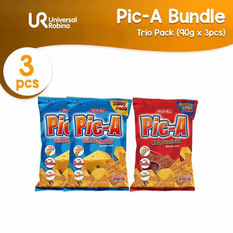 Pic-A Snack Mix Trio Pack (90g) - TikTok Shop Philippines