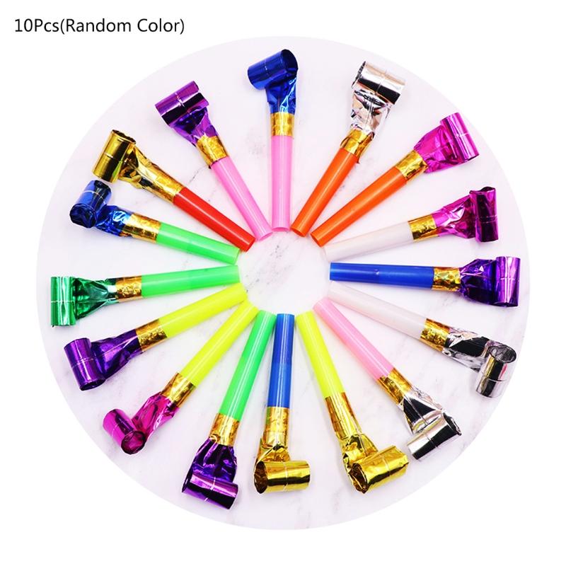 Party Blowers 10 Pcs Kids Blowout Noisemakers Cheer Up Whistle - TikTok Shop Philippines