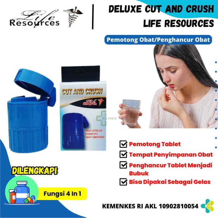 Jual Life Resources Cut and Crush 4 In 1 / Alat Pemotong & Penghancur ...