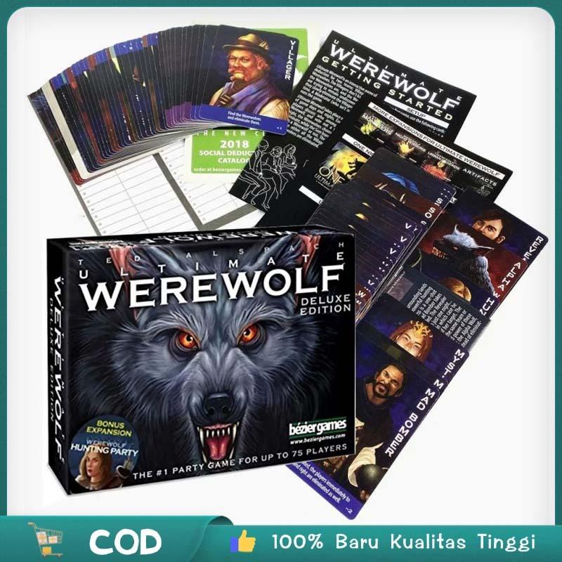 Kartu Warewolf Deluxe Mainan Werewolf Edition Board Game - Shop | Tokopedia
