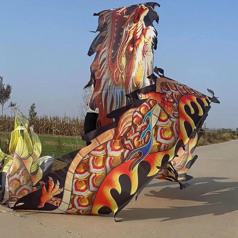 8m Chinese Silk Dragon Dance Tail Body Accessories China Traditonal ...