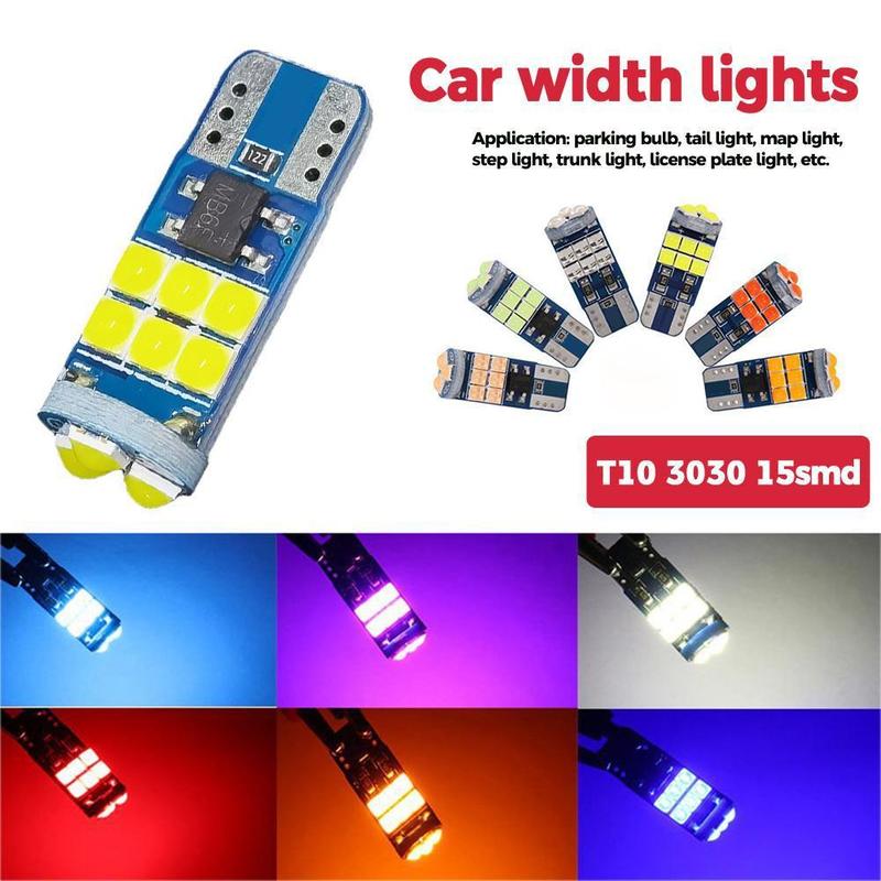 COD FREE Shipping LED T10 Lights Car Lamp W5W 3030 Car Interior ...